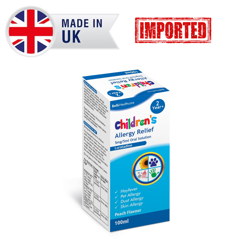 UK Imported Children's Allergy Relief 2+ Syrup in Pakistan– Medical ...
