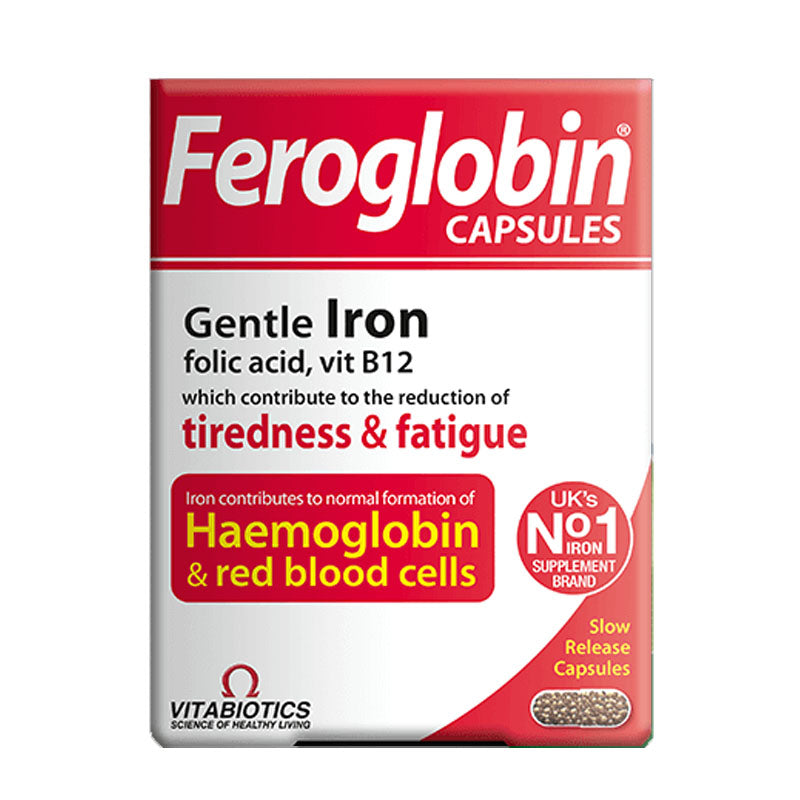 UK Vitabiotics Feroglobin Capsules Available in Pakistan– Medical Mart ...
