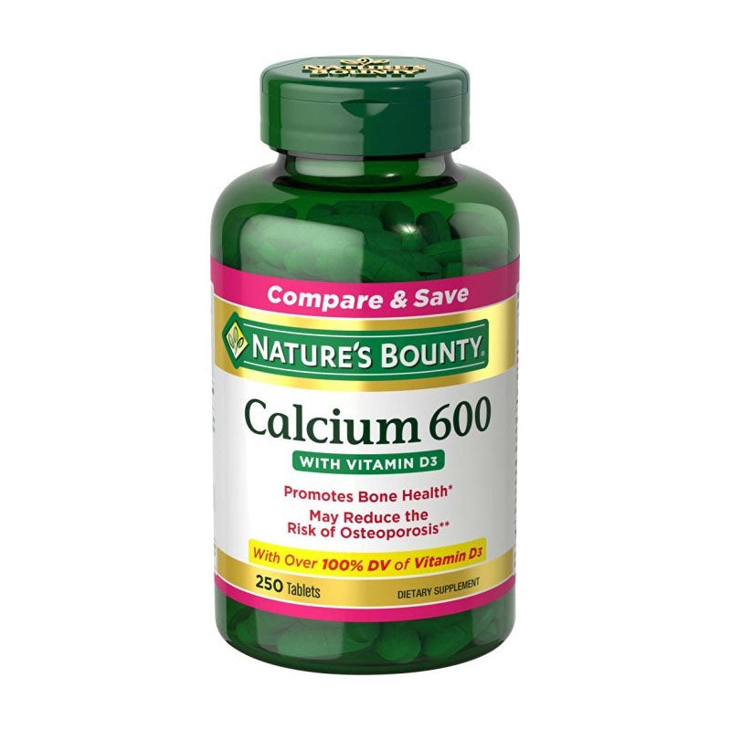 Nature's Bounty Calcium 600+D (Caltrate+D) High Potency– Medical Mart ...