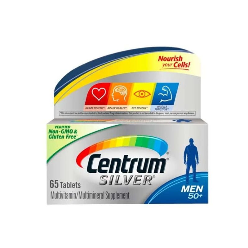 Centrum Silver Men 50+ 65 Tablets– Medical Mart Pharmacy & Smart Store