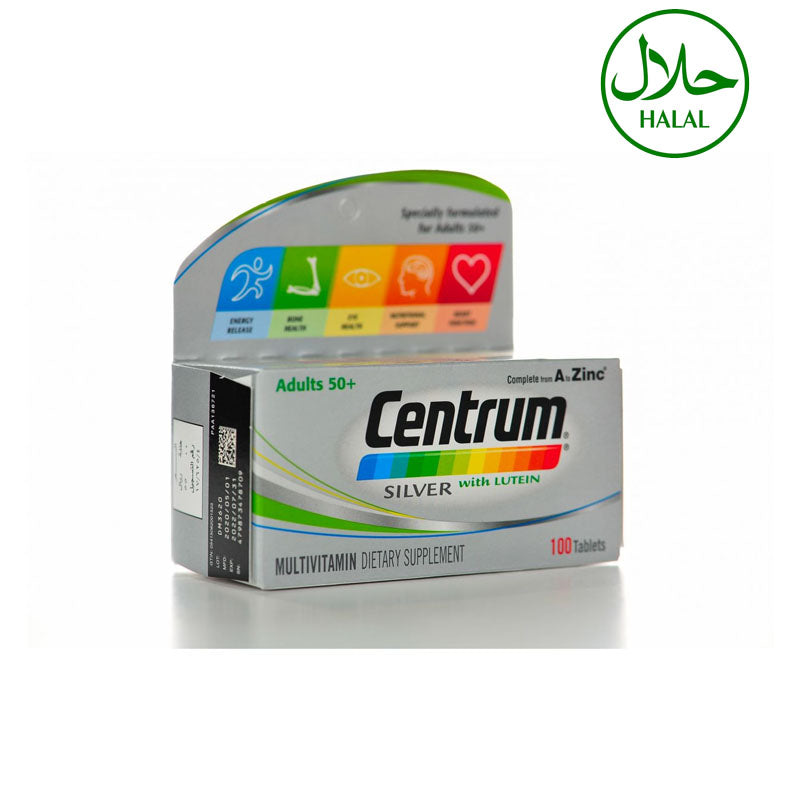 Halal Centrum Silver Lutein 100 Tabs Available in Pakistan– Medical ...