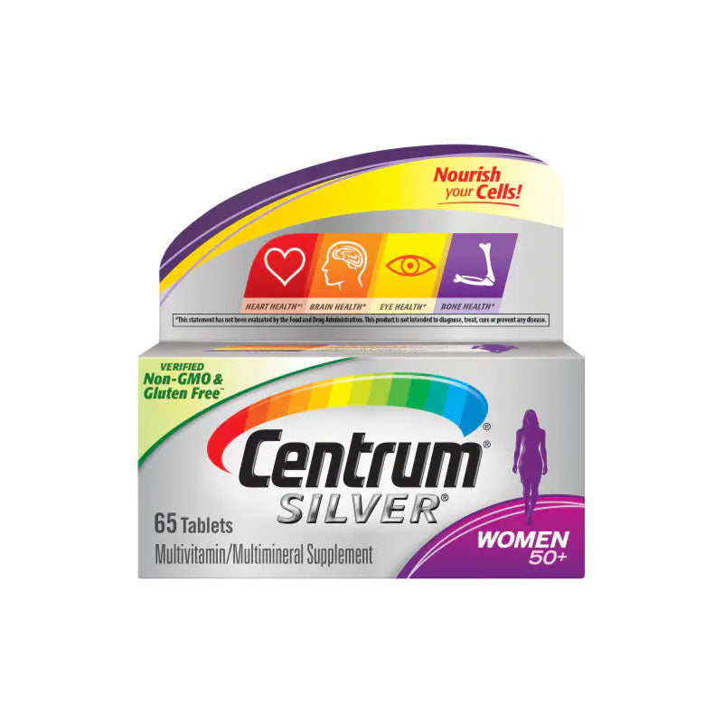 Centrum Silver Women 50+ 65 Tablets– Medical Mart Pharmacy & Smart Store